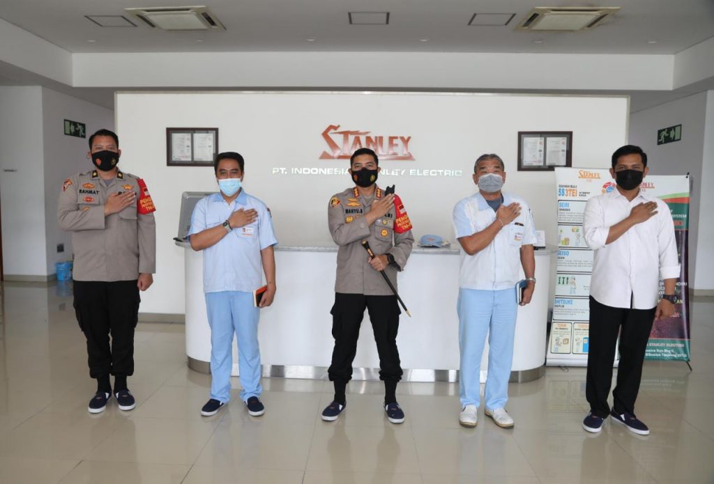 Kunjungi PT. Stanley, Kapolresta Tangerang Terus Gelorakan Perusahaan ...